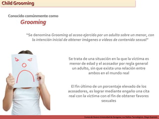 Sexting, Ciberbullying and Grooming | PPTX