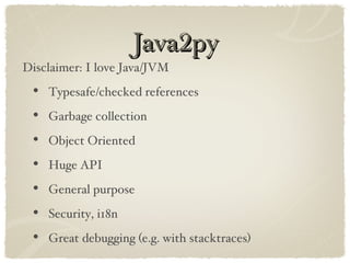 From Java to Python | PPT