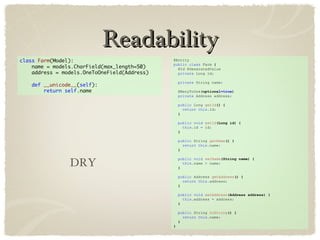From Java to Python | PPT