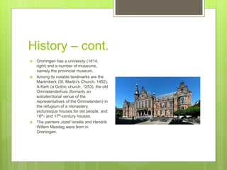 Groningen | PPTX