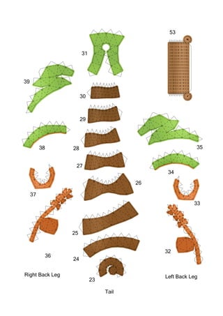 Grookey pokemons pdf papercraft | PDF