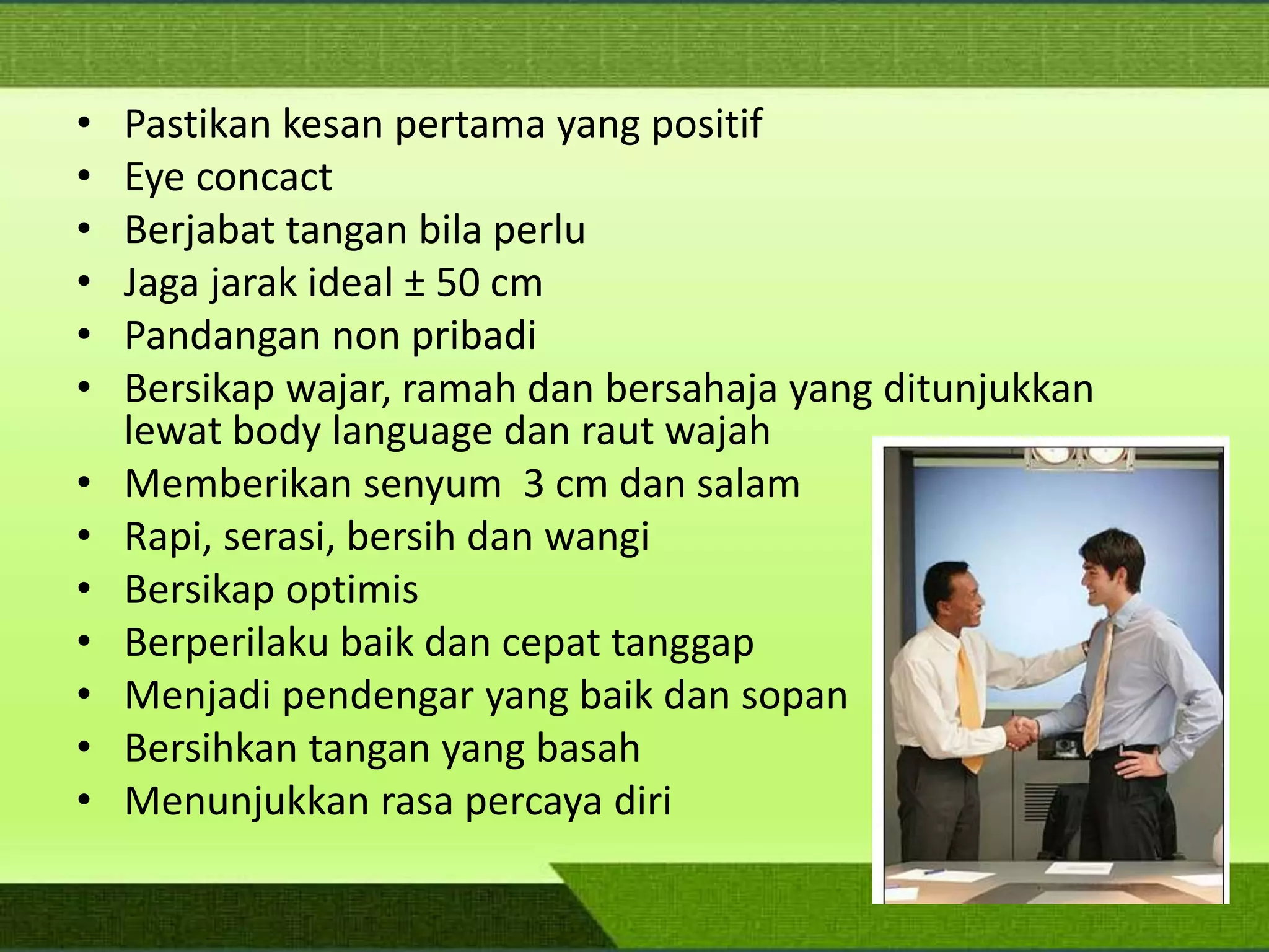 Grooming an Greeting | PPTX