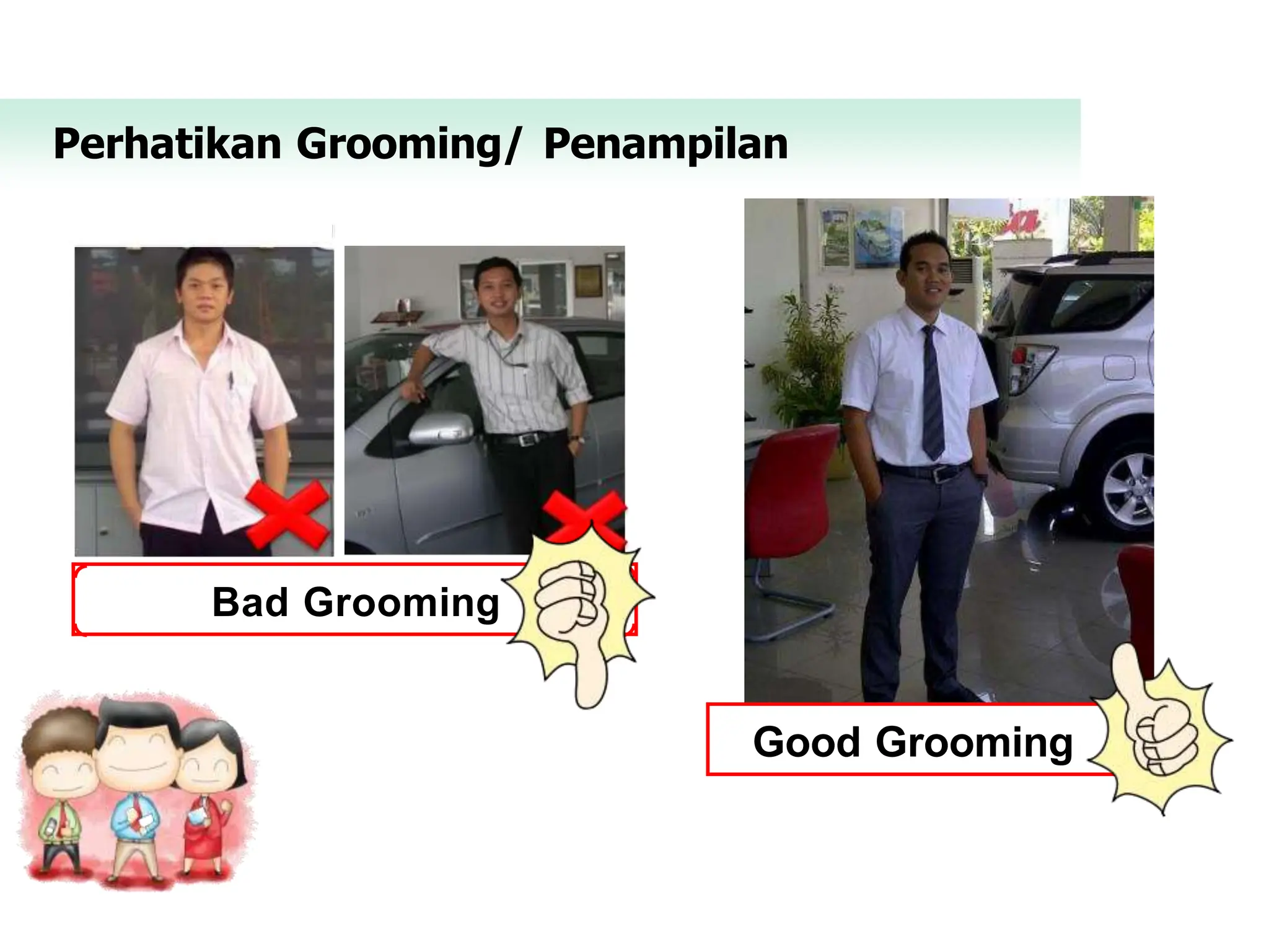 Grooming UNTUK FRONTLINERS DI FRONT OFFICE | PPTX