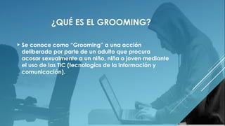 Power Point para trabajar el grooming en el aula | PPTX