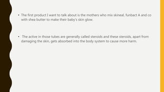 Grooming a healthy baby's skin | PPT