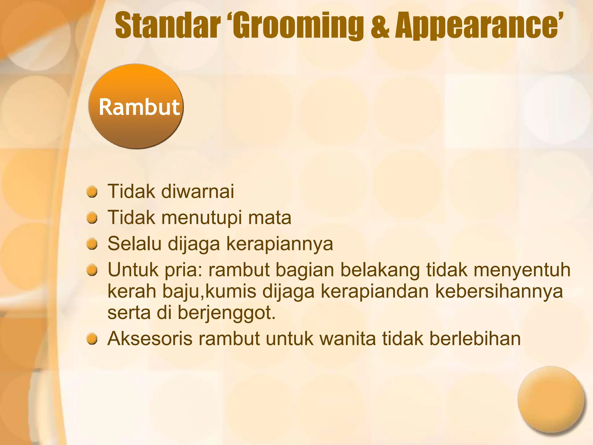 Grooming and Appearance Karyawan Banyan.ppt