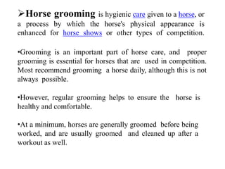 Grooming and Cleaning of farm animals.pptx