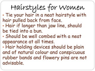 BASICS of Grooming and Dress Code | PPTX