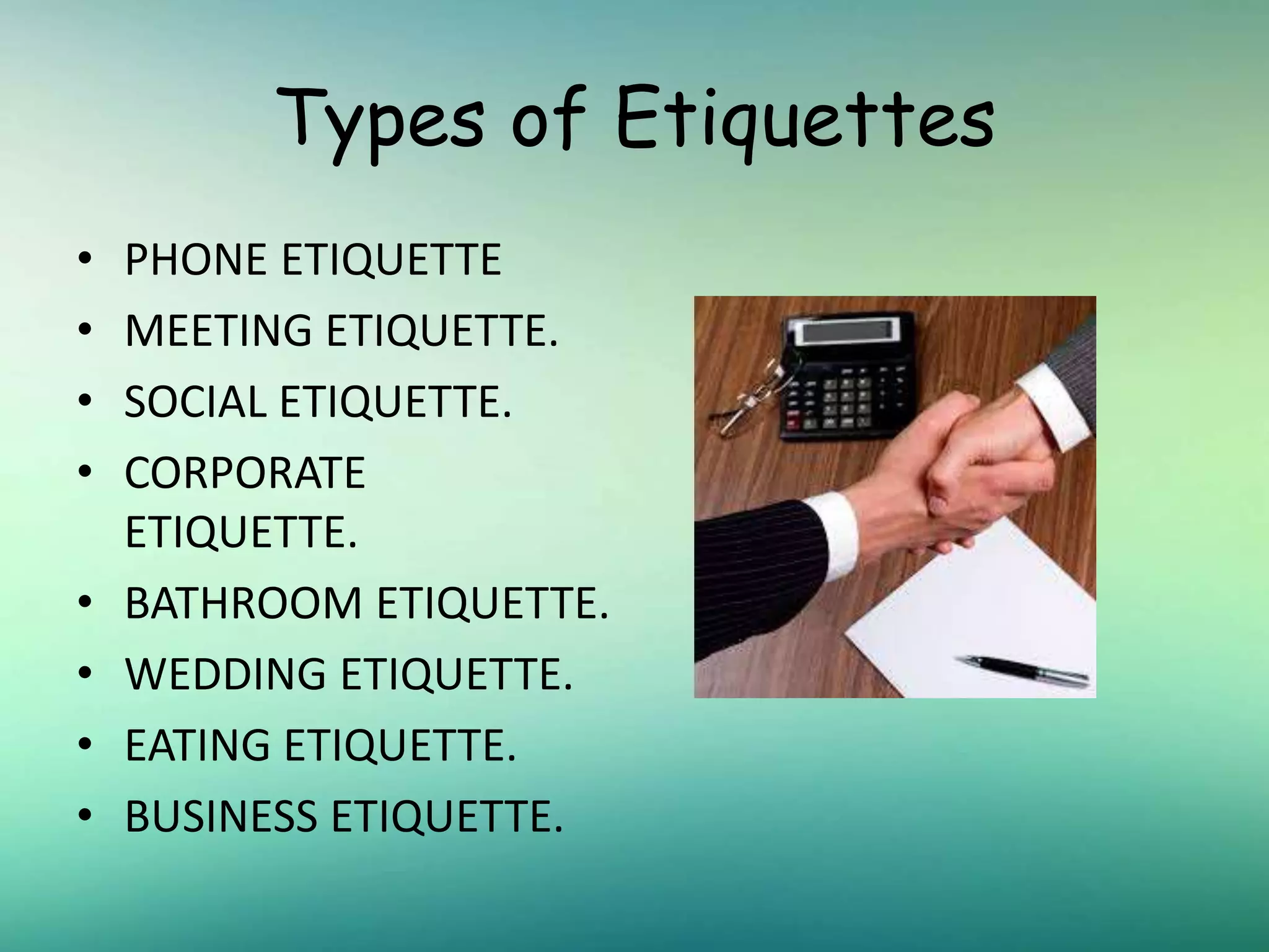 Grooming and etiquette | PPTX