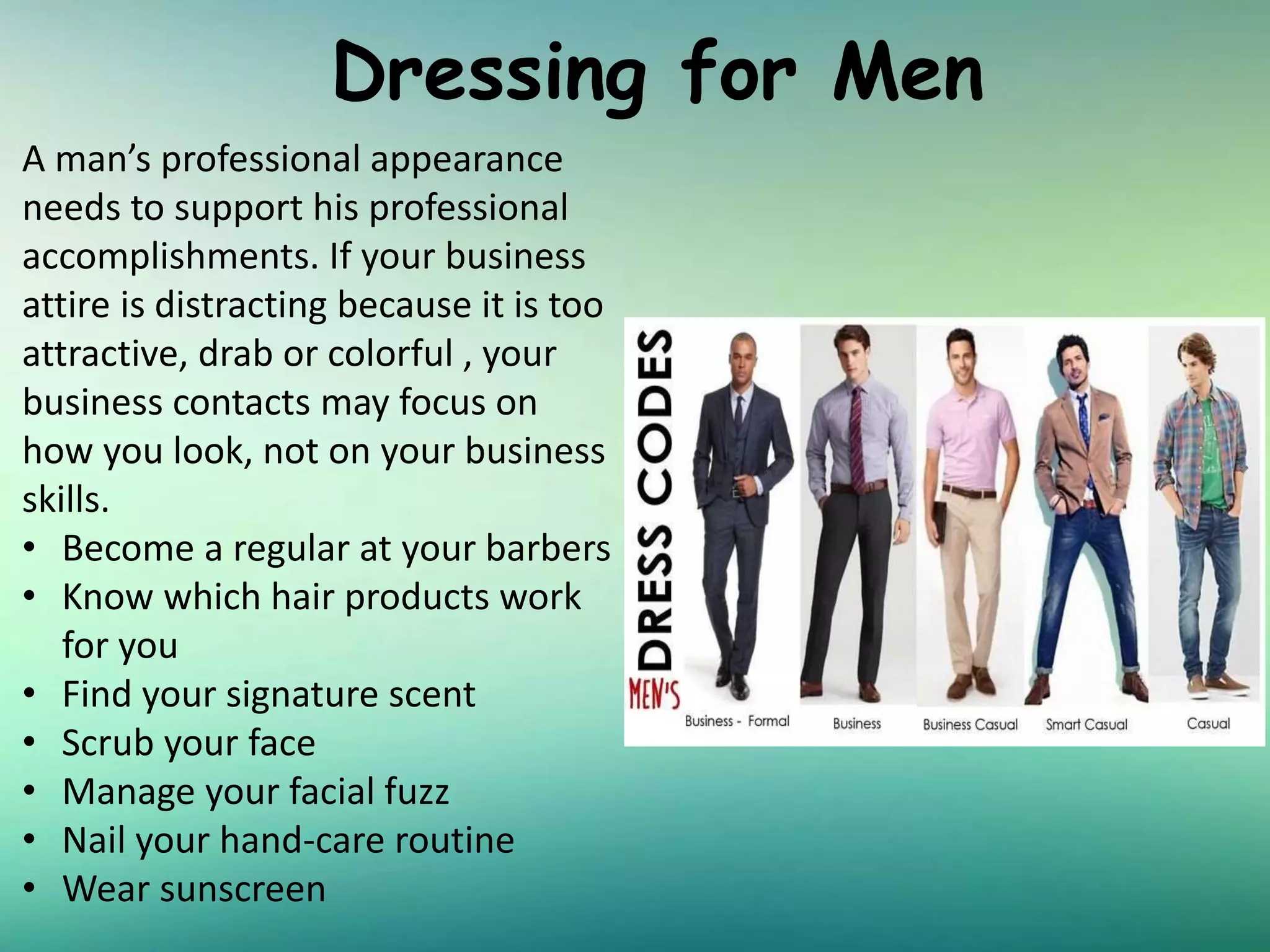 Grooming and etiquette | PPTX