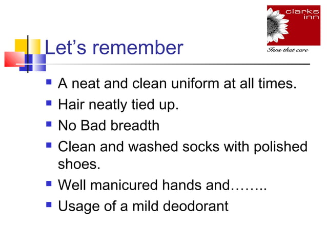 Grooming at workplace | PPT