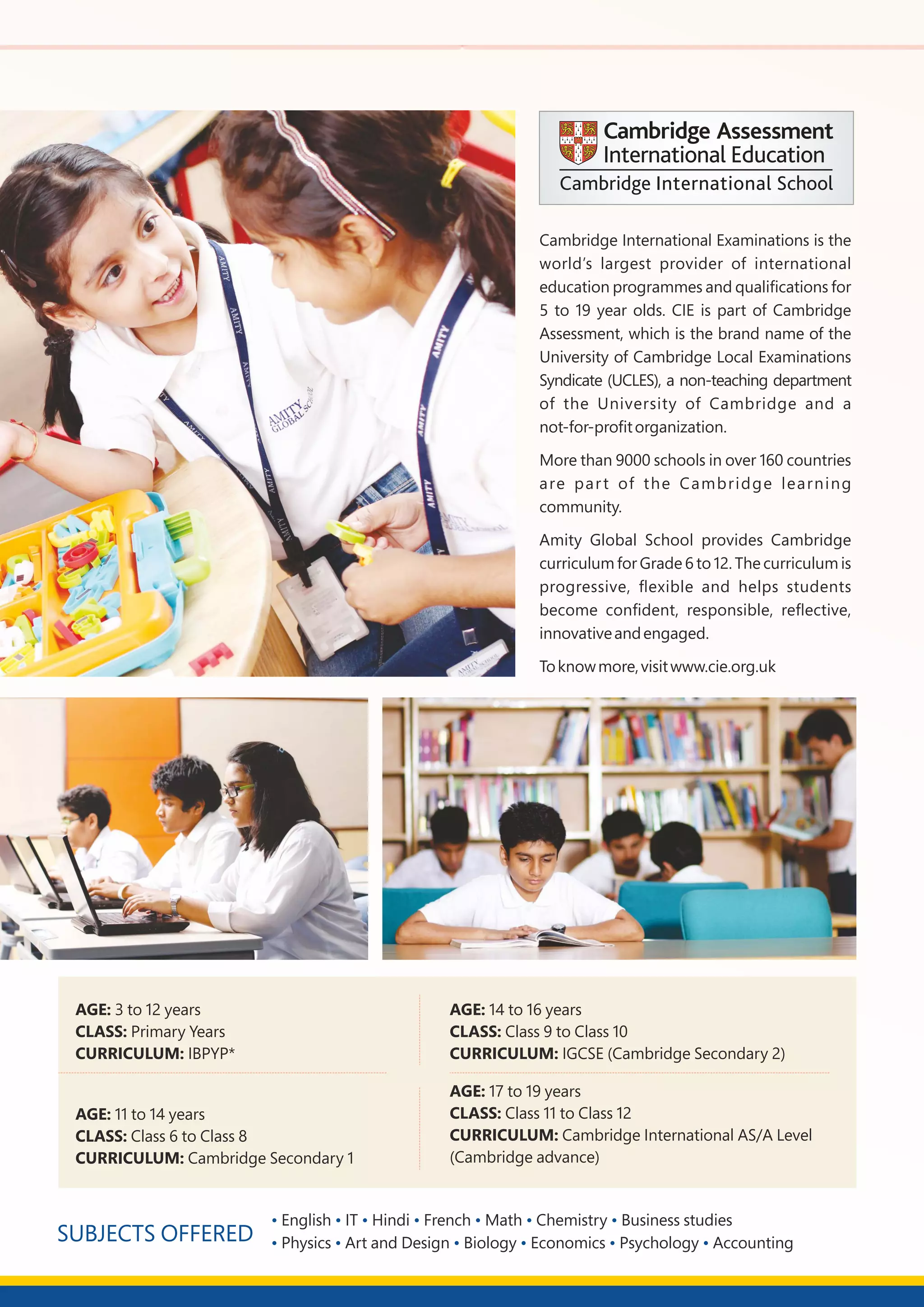 Grooming children to become confident & responsible lifelong learners | PDF