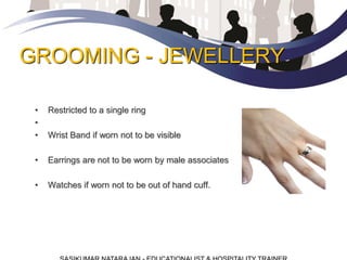 GROOMING & ETIQUETTES OF HOSPITALITY WAITER | PDF