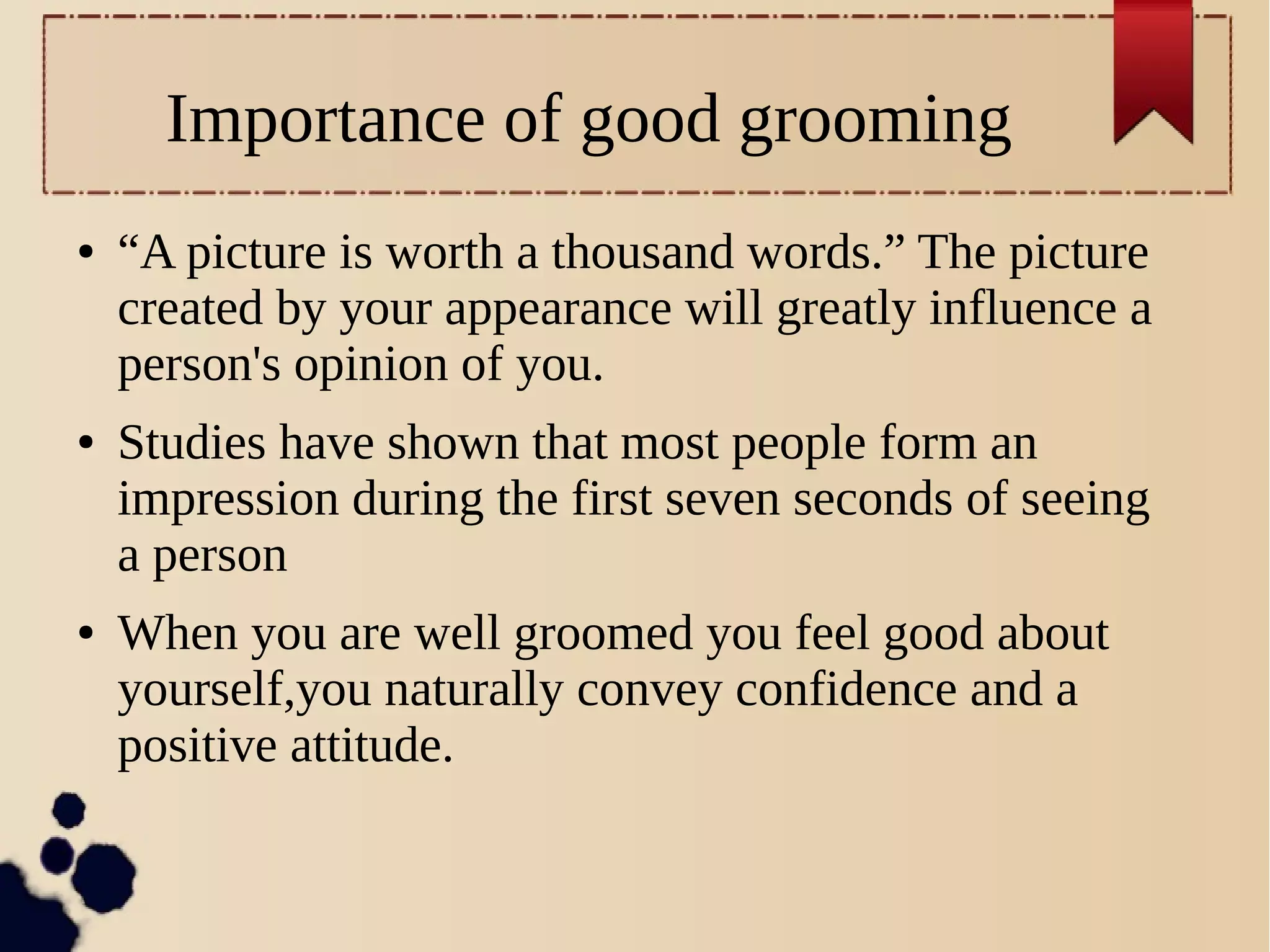 Grooming good | ODP
