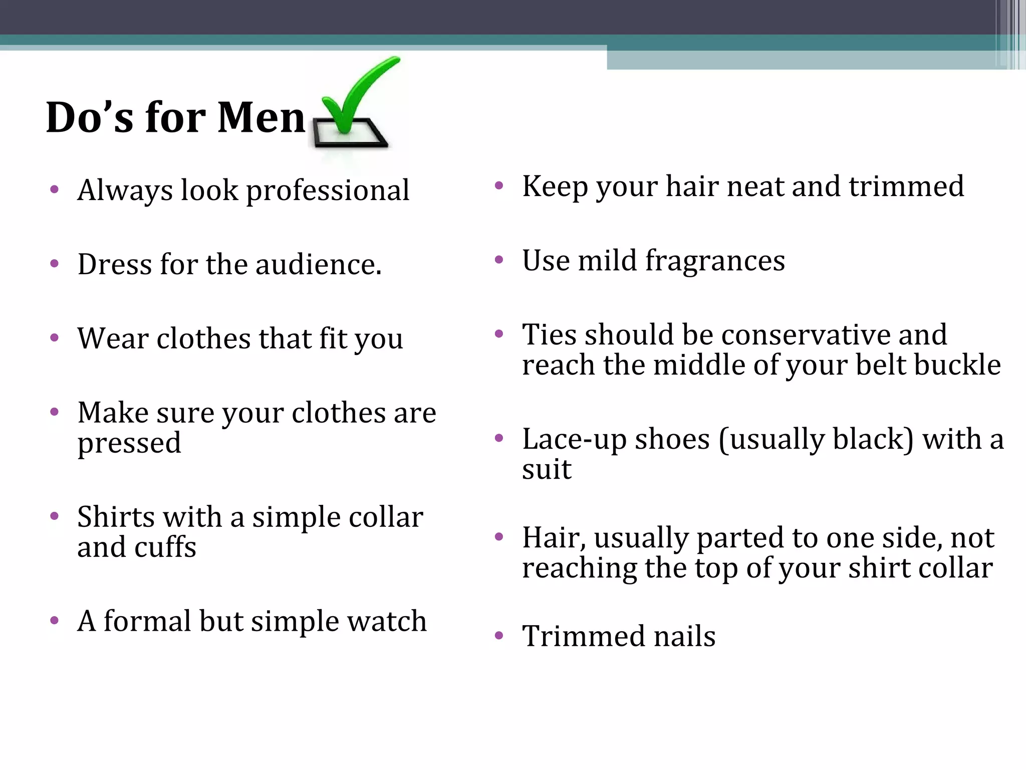 Grooming & office etiquettes | PPT