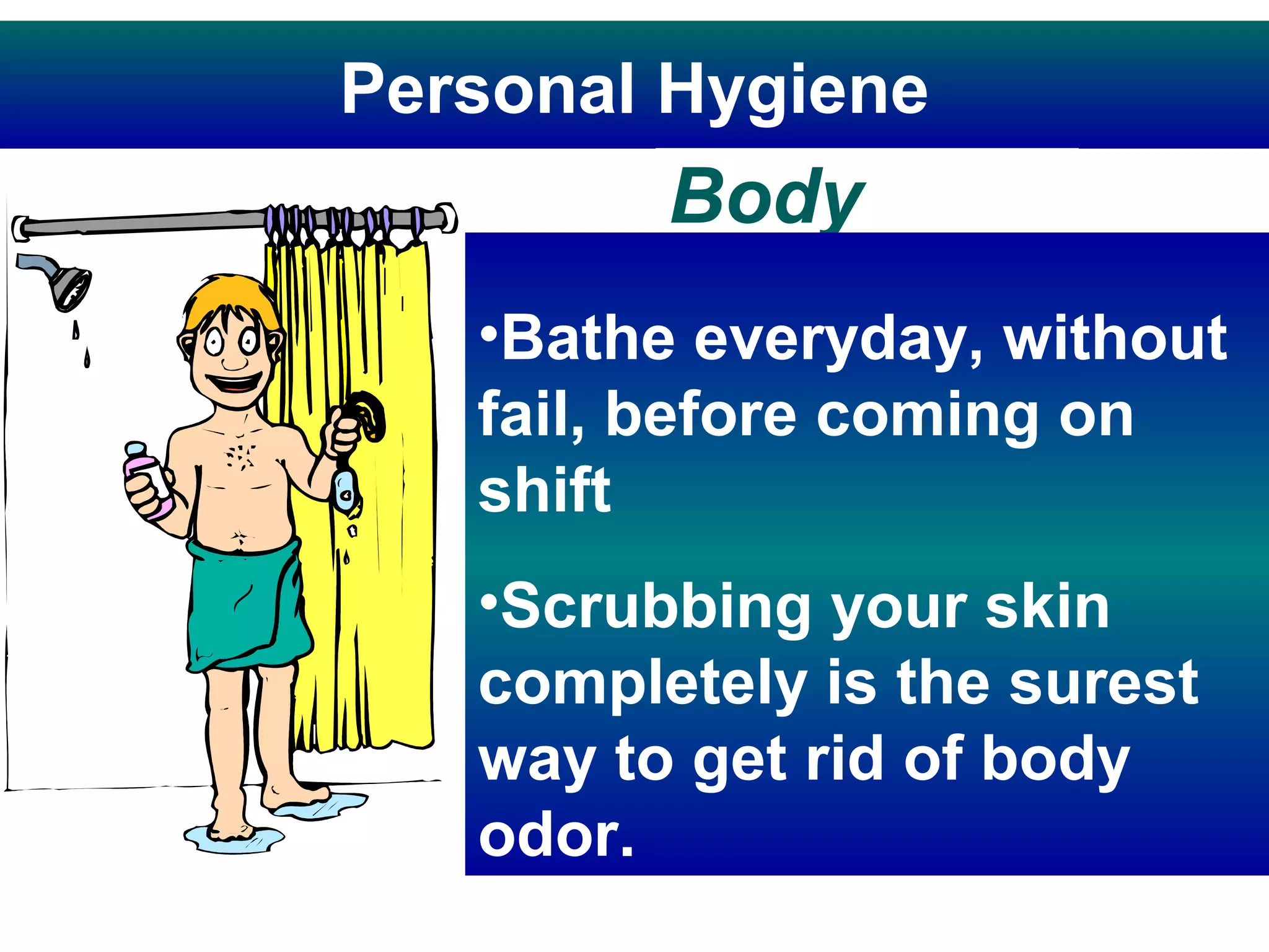 Grooming & personal hygiene | PPT