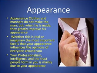 Grooming ppt | PPT