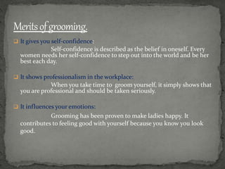 Grooming POWER POINT PRESENTATION. .pptx