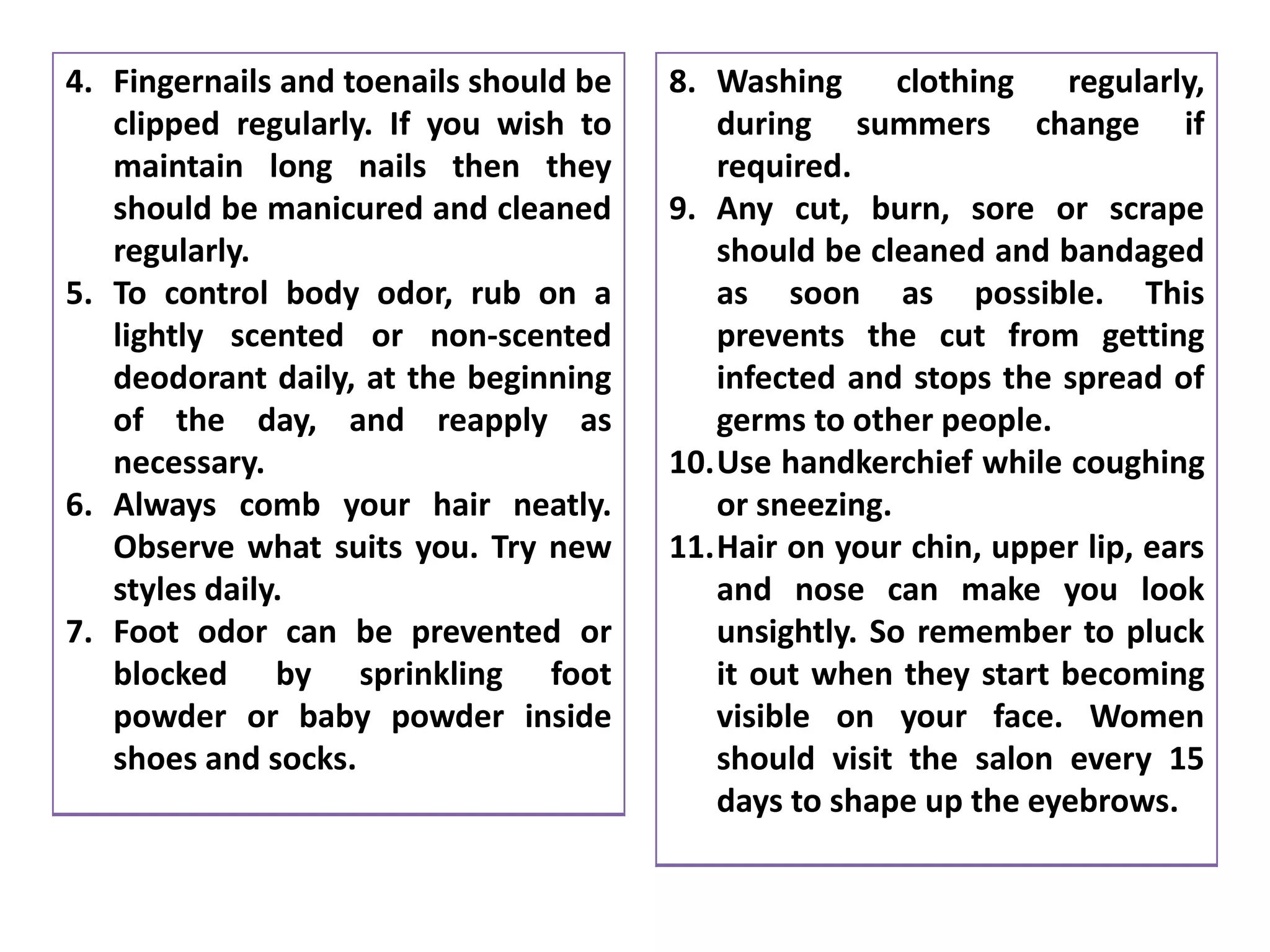 Grooming skills | PPTX