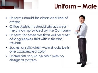 Knowing the Grooming Standards for Work | PPTX