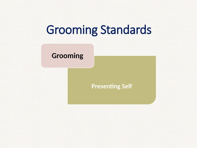Grooming Standard and personal hygiene , | PPTX