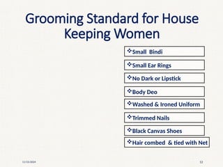 Grooming Standard and personal hygiene hk | PPTX