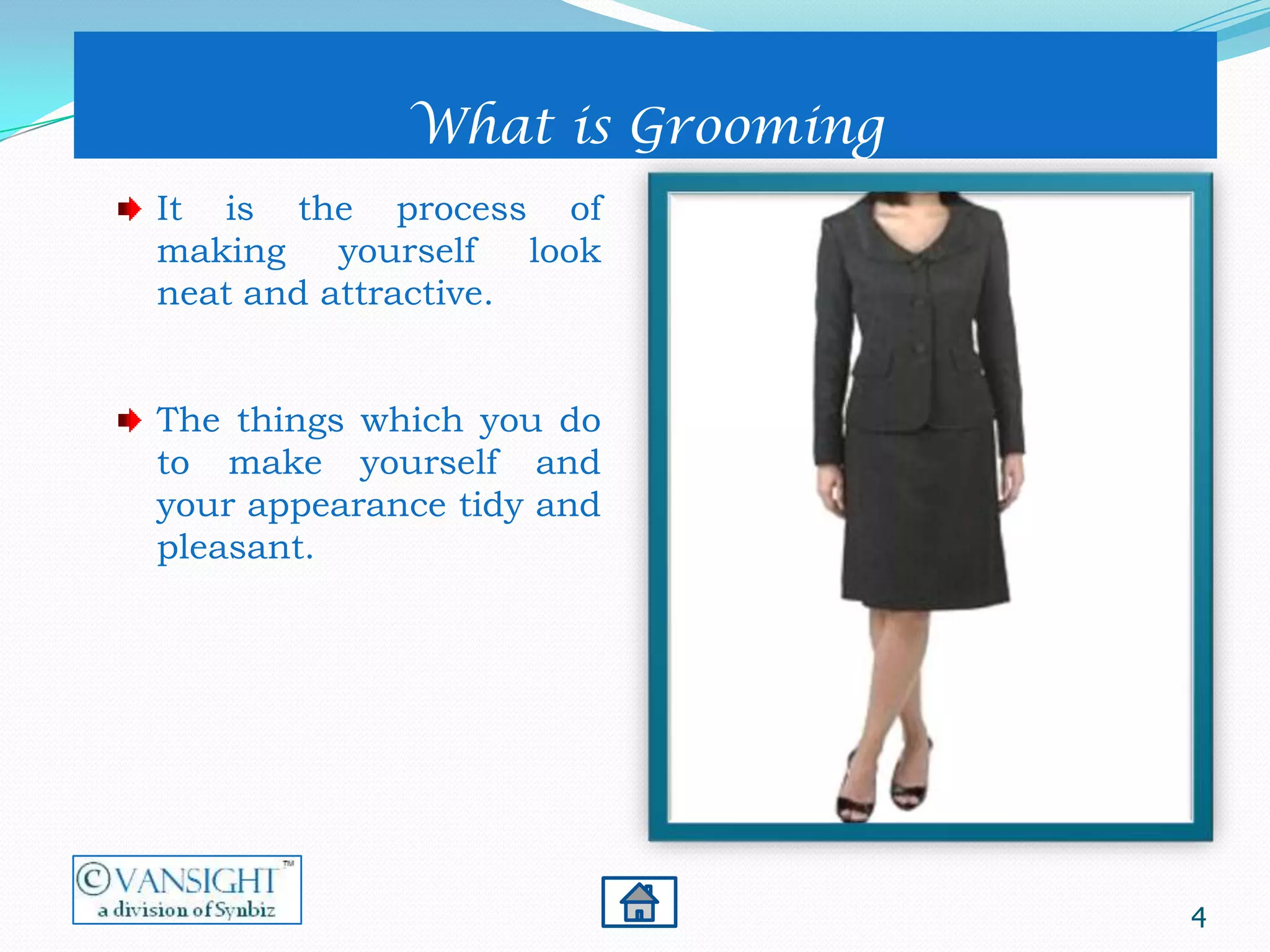 Grooming standards by Shanth | PPTX