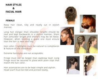 Grooming Standard for hotel professionals | PDF