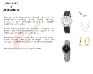 Grooming Standard for hotel professionals | PDF