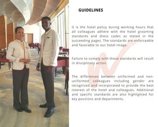 Grooming Standard for hotel professionals | PDF
