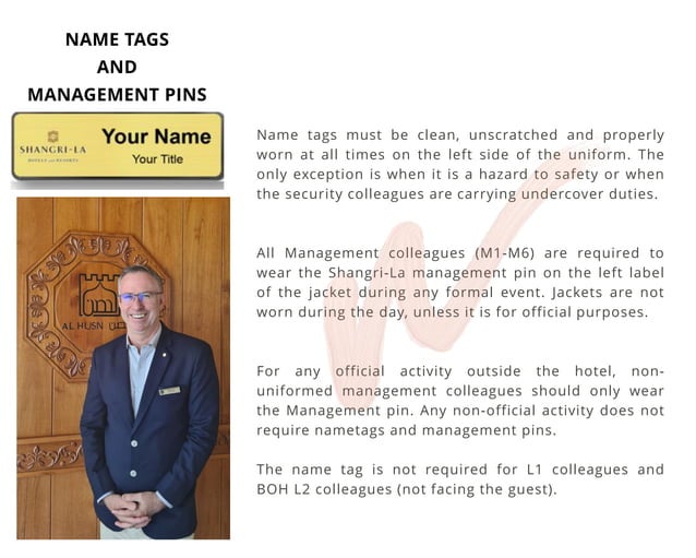 Grooming Standard for hotel professionals | PDF