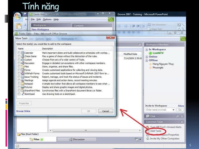 Microsoft Groove 2007-how to use | PPT