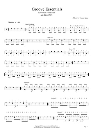 Groove Essentials - Rock | PDF