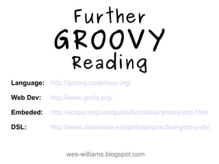 Groovy Basics | PPT
