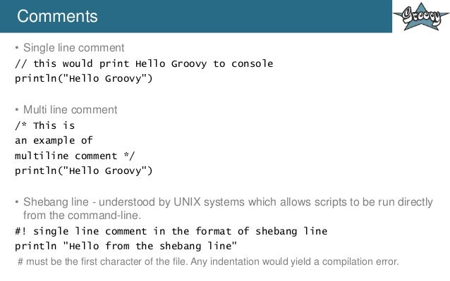 Groovy Programming Language