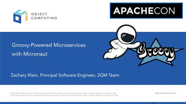 Groovy-Powered Microservices with Micronaut | PDF | Cloud Computing | Internet