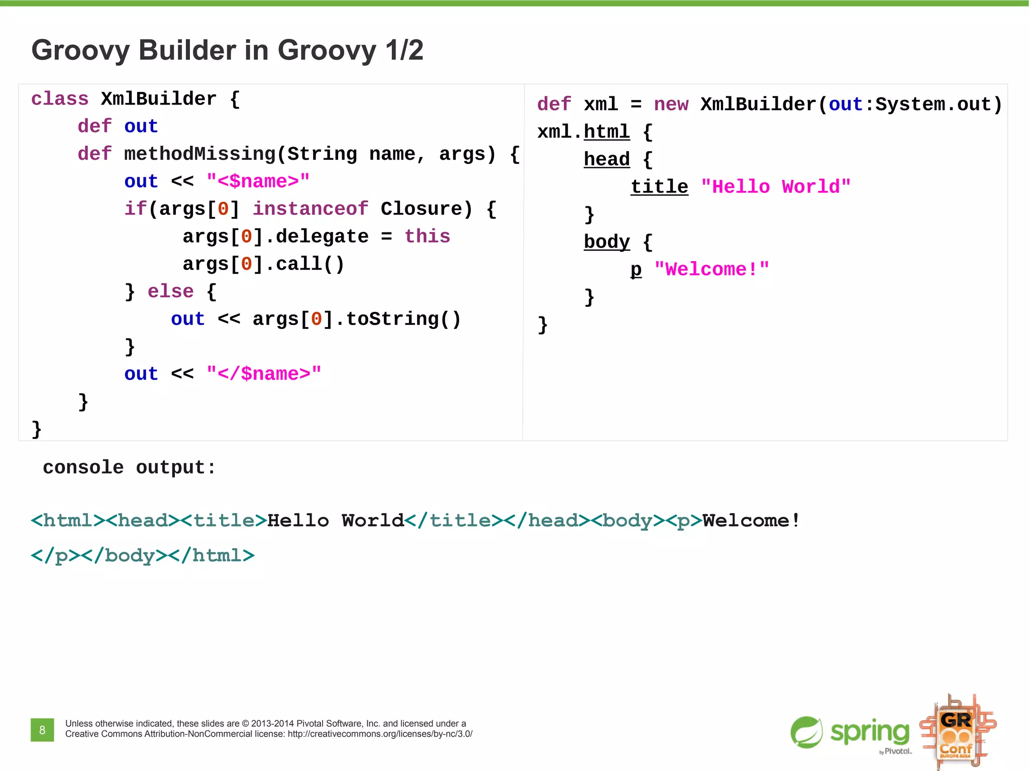 Groovy 3 and the new Groovy Meta Object Protocol in examples | PDF ...
