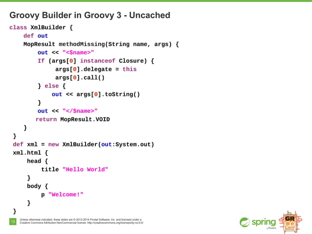 Groovy 3 and the new Groovy Meta Object Protocol in examples | PDF | Programming Languages ...