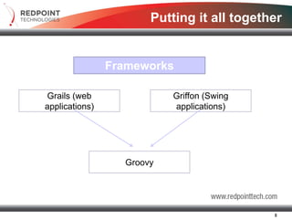 Groovy And Grails Introduction | PPTX | Programming Languages | Computing