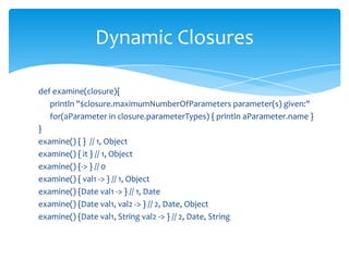 Groovy Api Tutorial | PPT