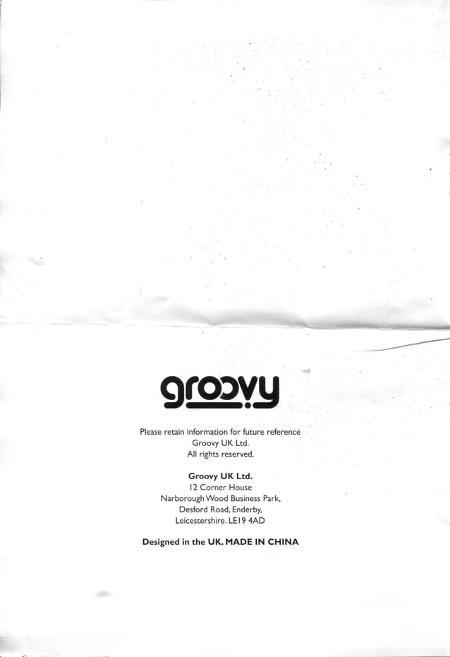 Groovy Batman projection light instruction manual | PDF