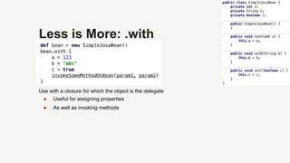 Groovy / comparison with java | PPTX