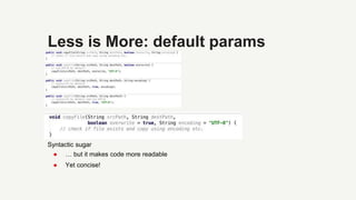 Groovy / comparison with java | PPTX