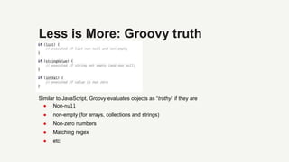 Groovy / comparison with java | PPTX