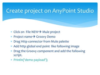 Groovy demo | PPTX | Programming Languages | Computing