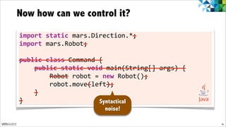 Going to Mars with Groovy Domain-Specific Languages | PPT