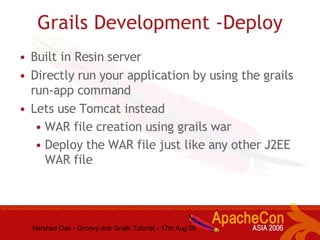 Groovy grailstutorial | PPT