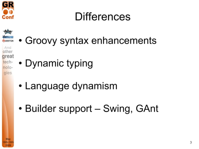 Groovy In Intellij Idea Ppt Programming Languages Computing