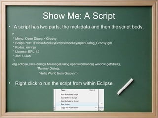 Introduction to Groovy Monkey | PPT