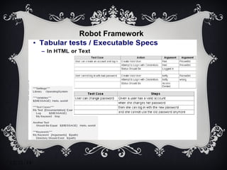 Groovy scripting for manual and automation testing (Using Robot ...